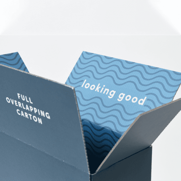 Custom Shipper – Full Overlapping Carton - CompanyBox